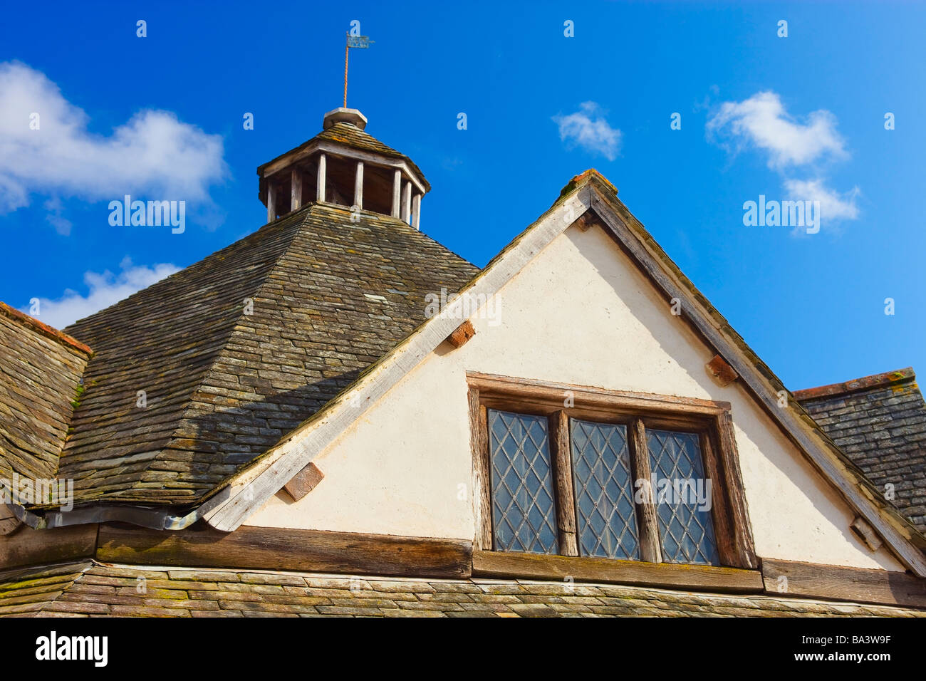 Dunster Exmoor Somerset England Stock Photo - Alamy