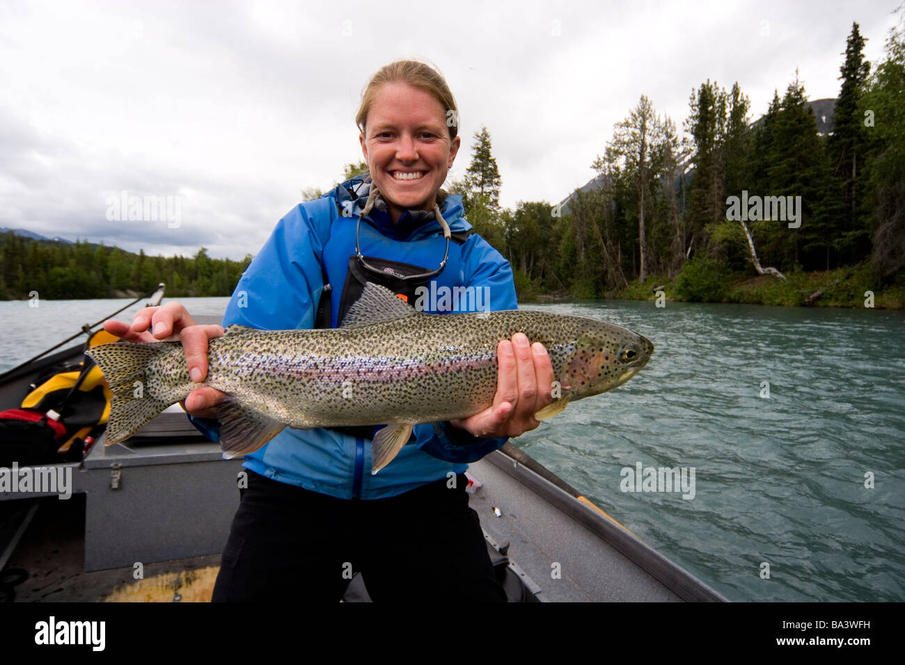 Woman Catches Lake Trout at Victoria Melrose blog