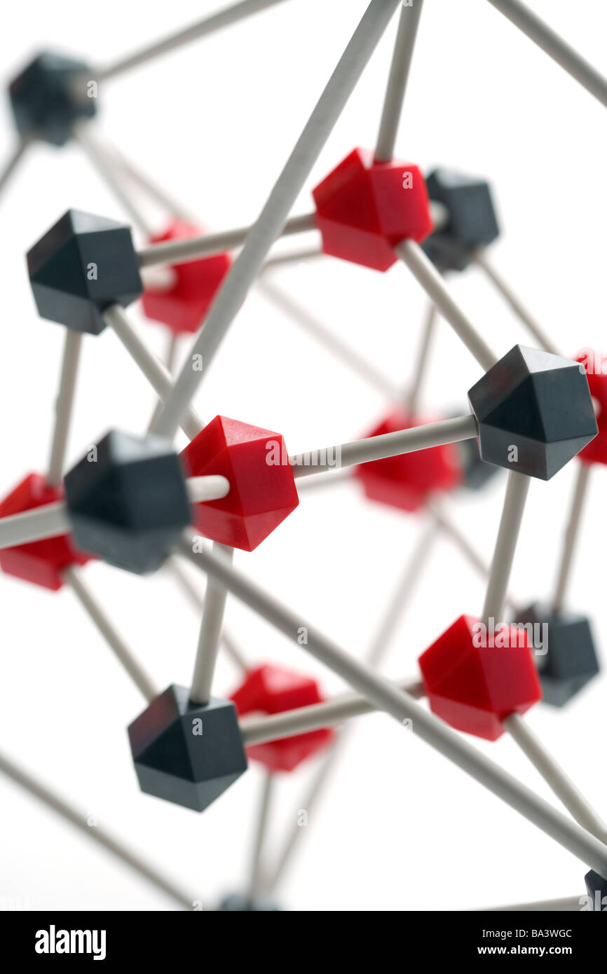 Molecular Structure close up Stock Photo - Alamy