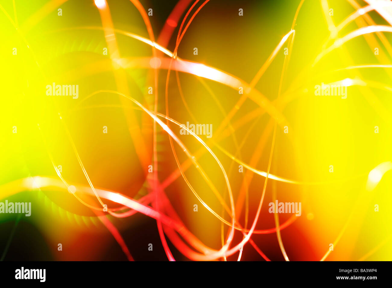 Abstract Computer Graphic with Curve Stock Photo - Alamy
