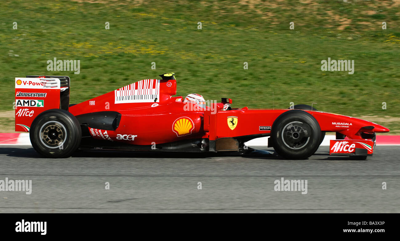 Ferrari f60 f1 2009 hi-res stock photography and images - Alamy