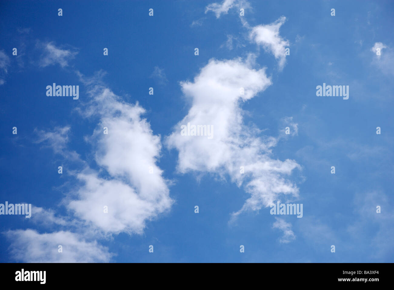 Blue sky close up Stock Photo - Alamy