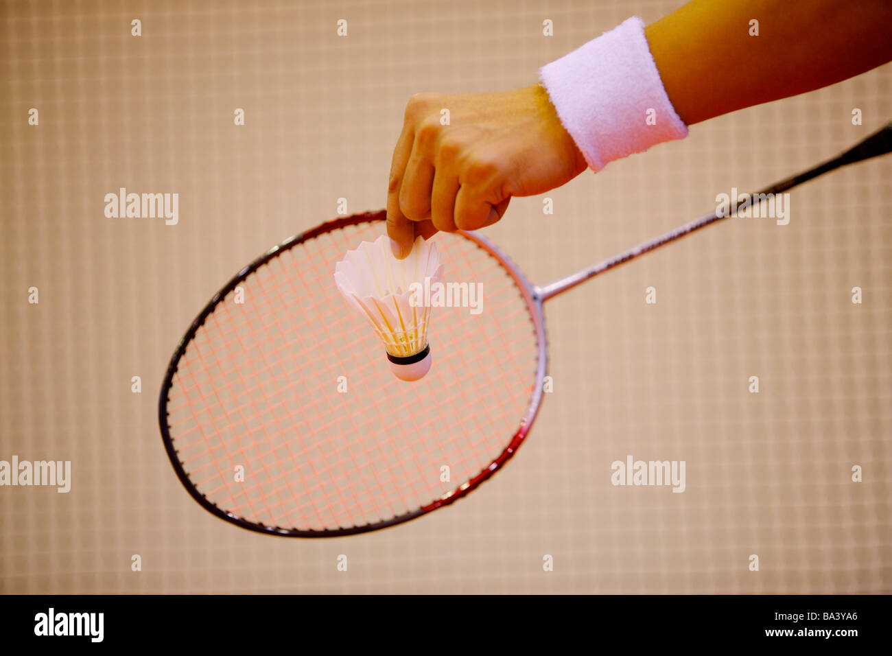 Duringgamebadminton hi-res stock photography and images - Alamy
