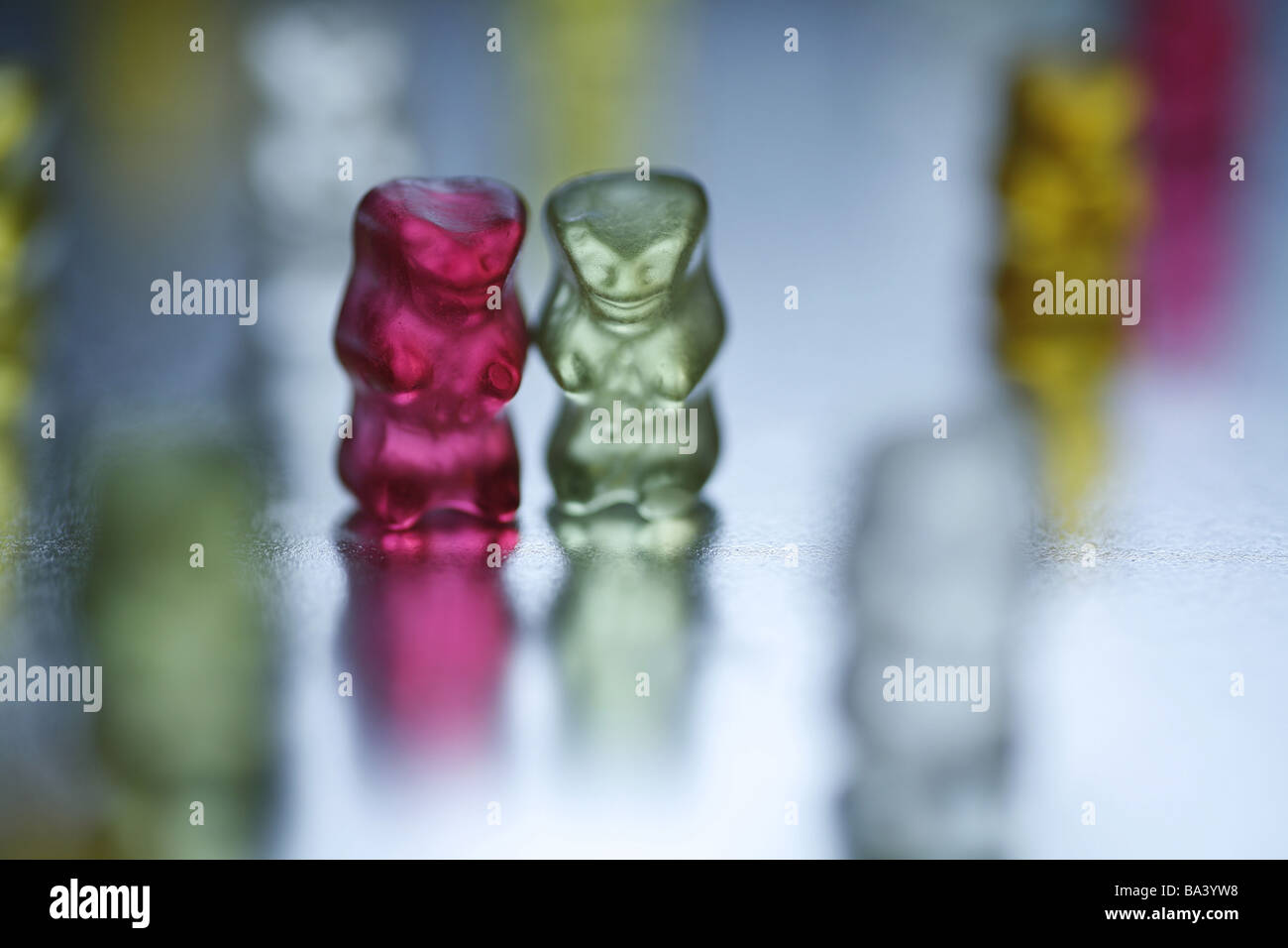 Rubber-bear-little two background fuzziness food sweetness sweet ...