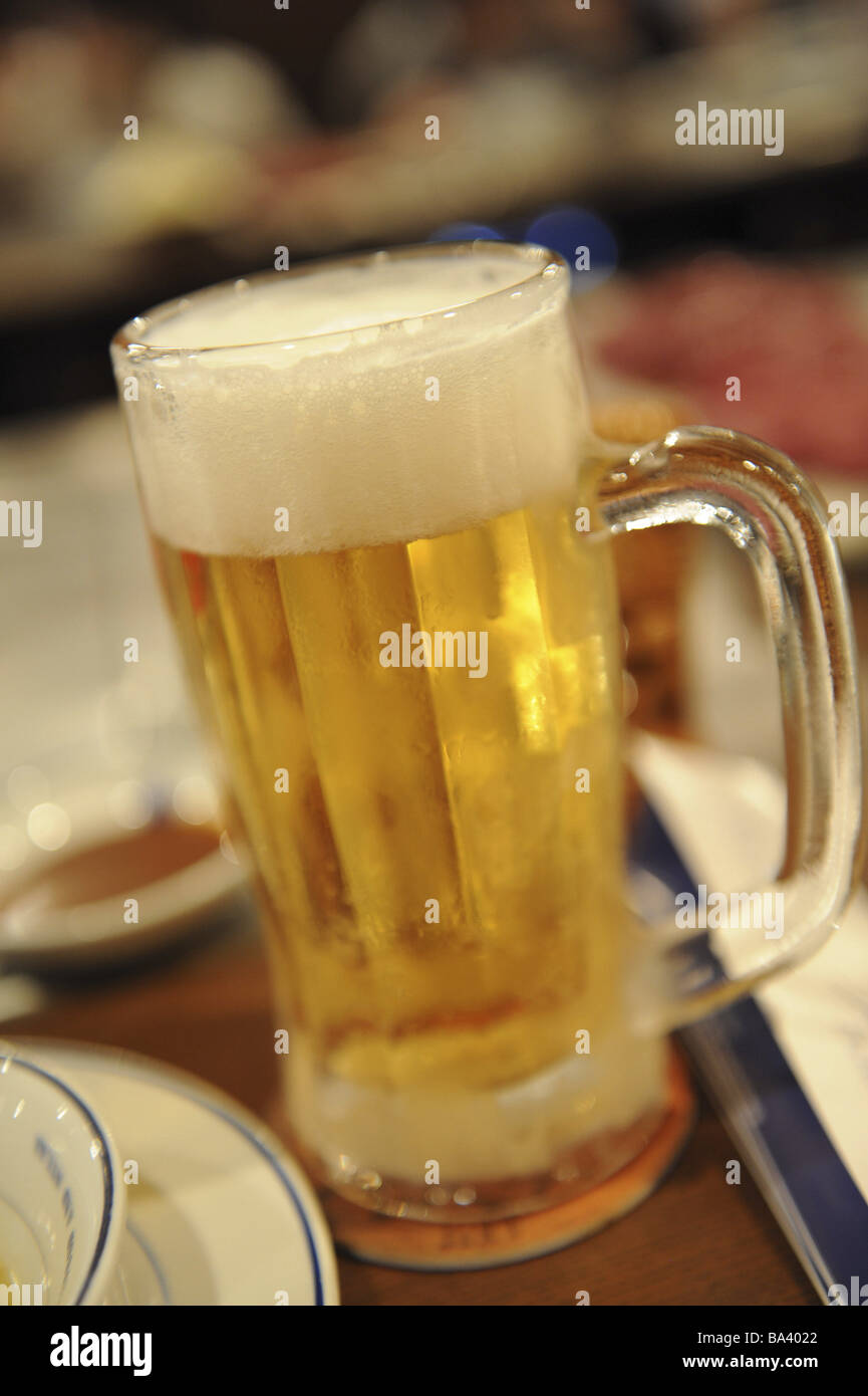 Tankard glass of beer Stock Photo - Alamy