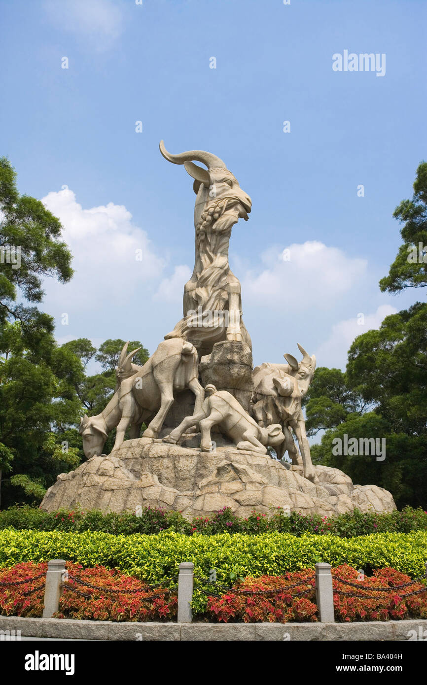China guangzhou five rams statue hi-res stock photography and images ...