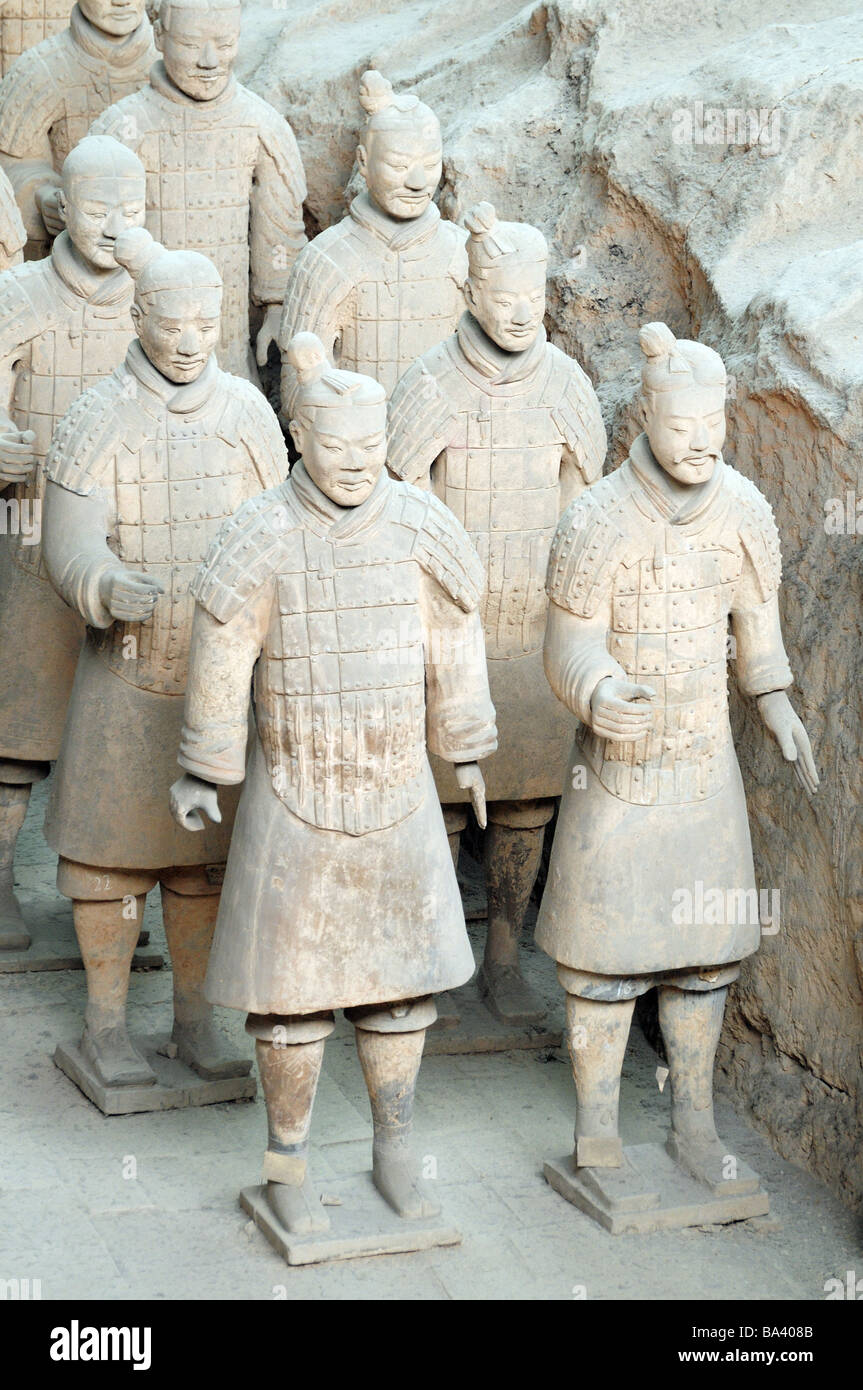The Terracotta Army, Xi'an, China Stock Photo - Alamy