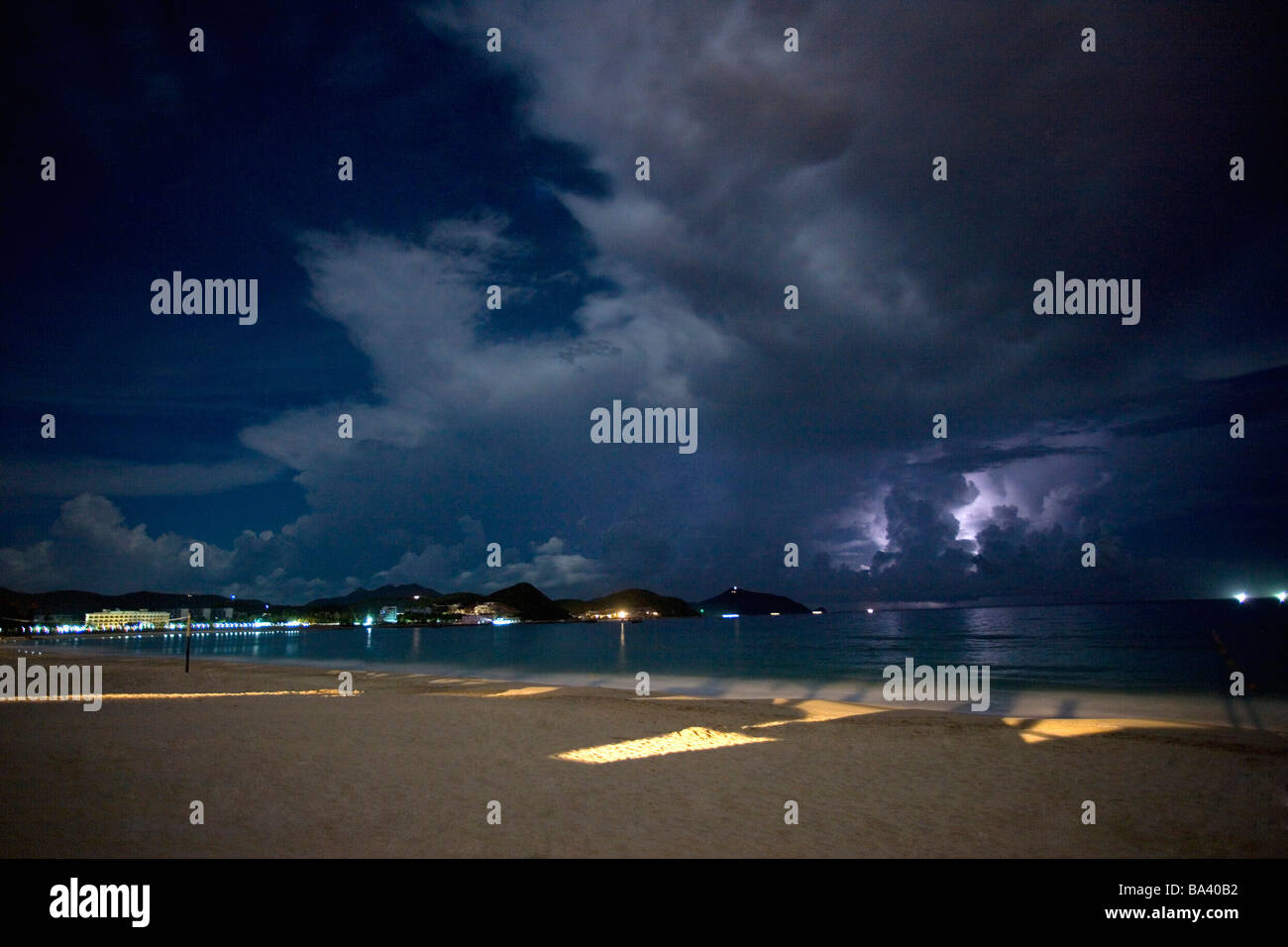 Cloudy Dadong Sea Hainan Province Stock Photo - Alamy