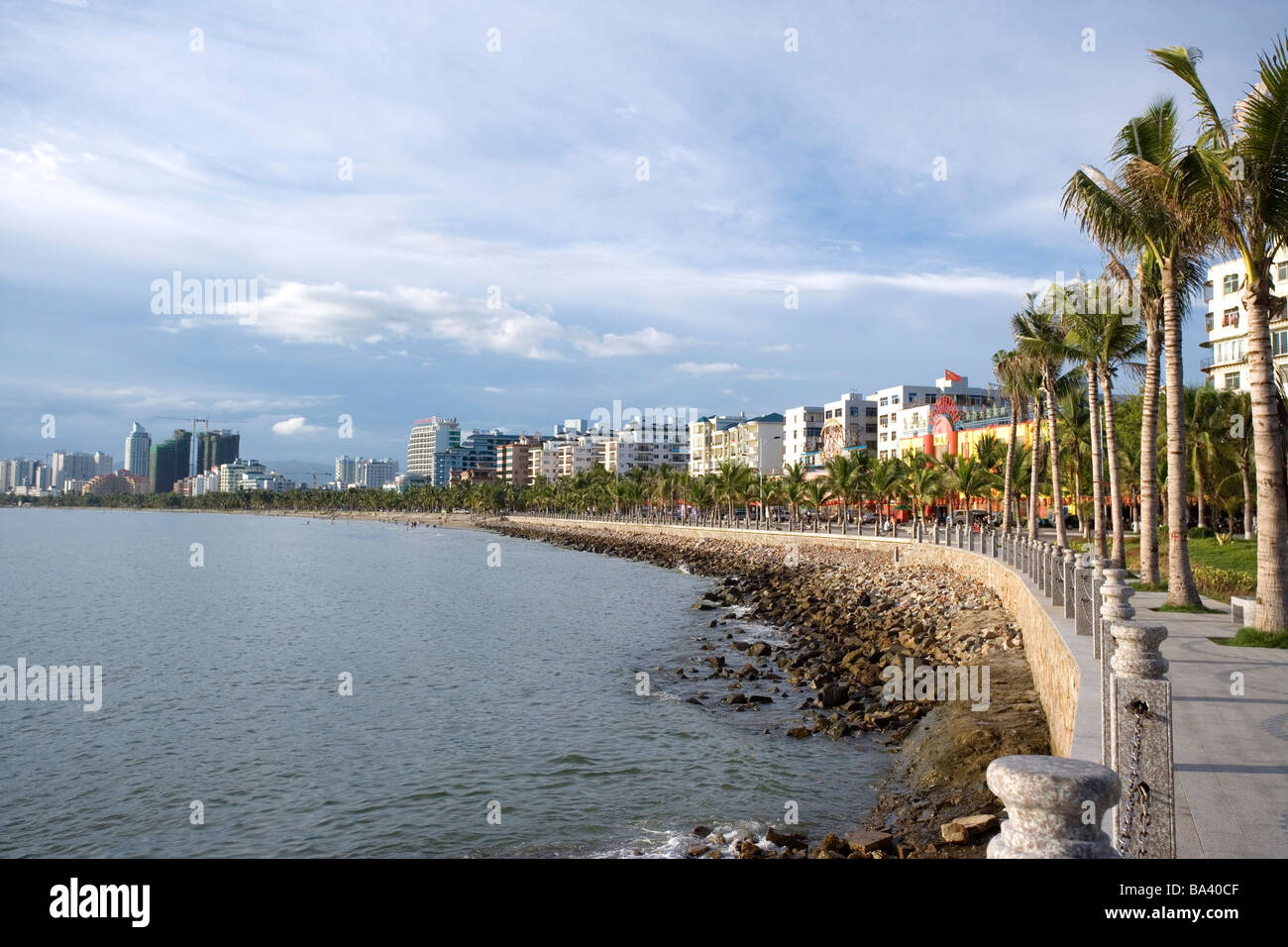 Asia China Hainan Island Sanya Bay Stock Photo - Alamy