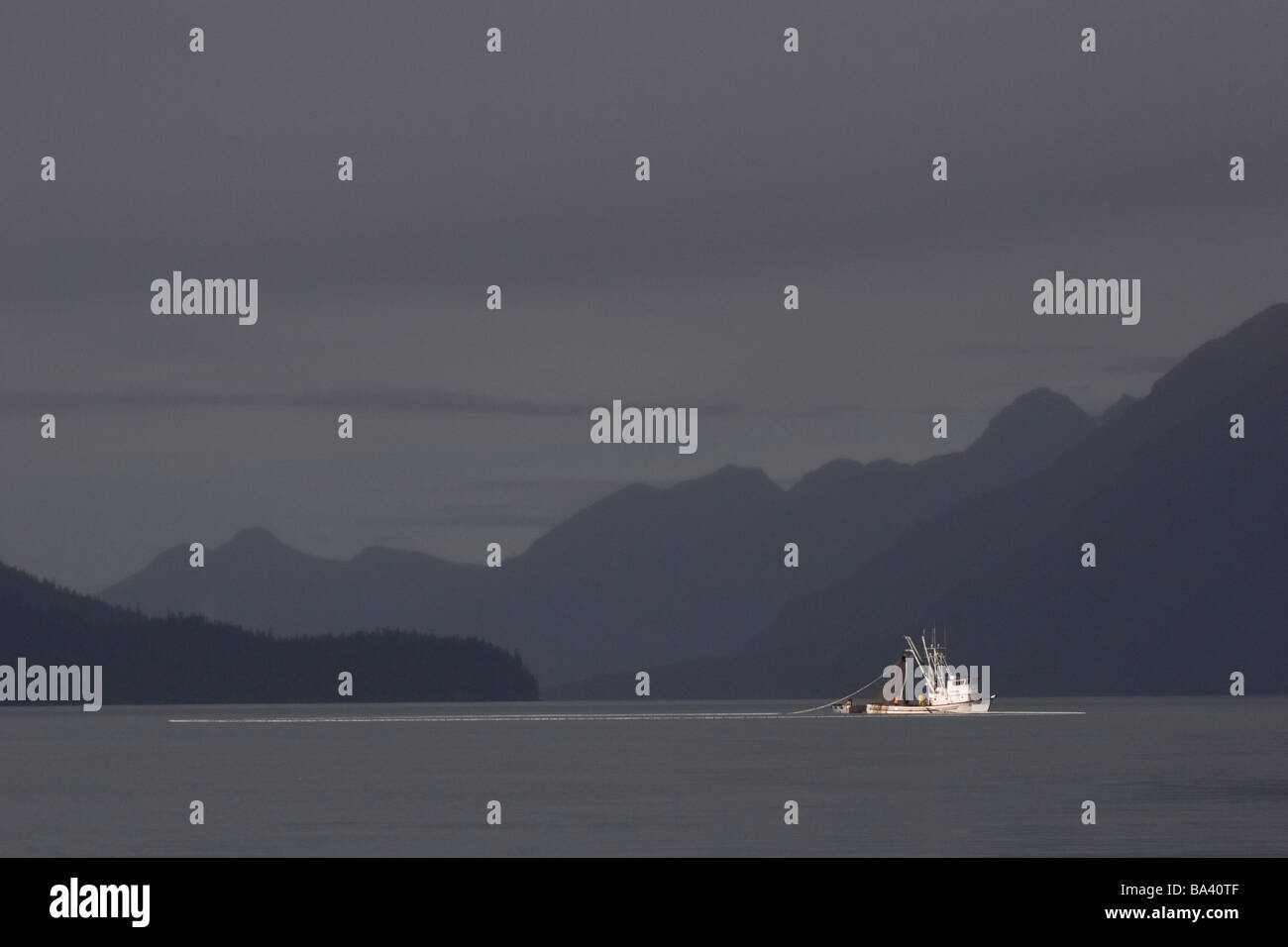 Commercial seiner fishing boat working hi-res stock photography and ...