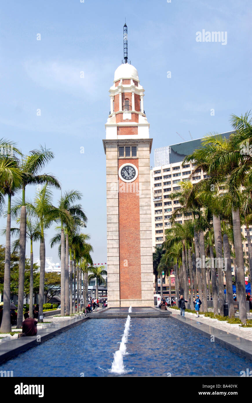 Clock tower, Kowloon, Hong Kong, China Stock Photo - Alamy