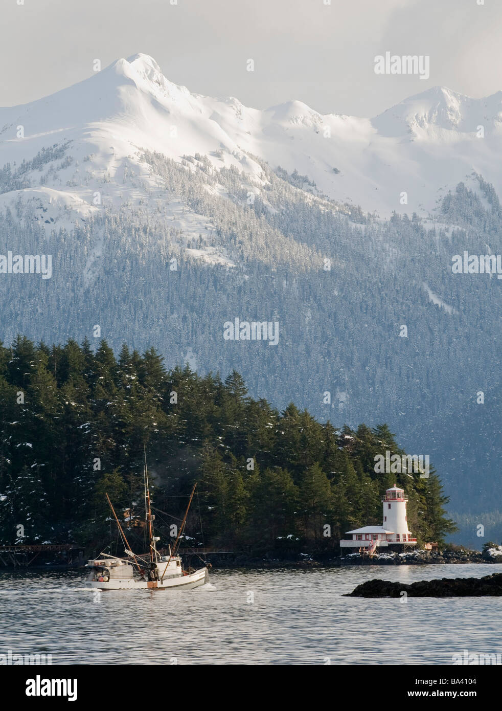 Sitka harbor lighthouse hi-res stock photography and images - Alamy