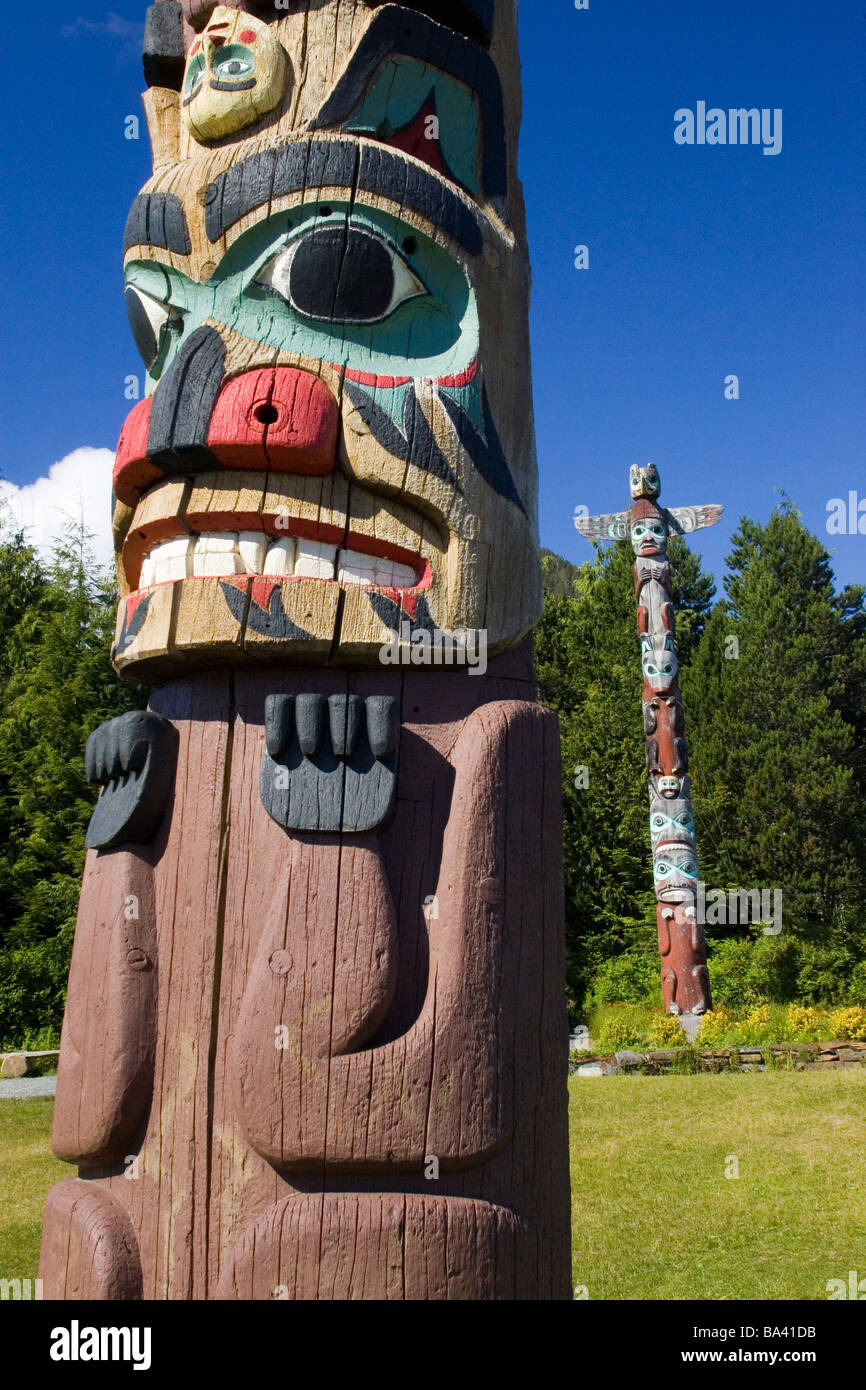 Saxman Native Village Stock Photos & Saxman Native Village Stock Images ...