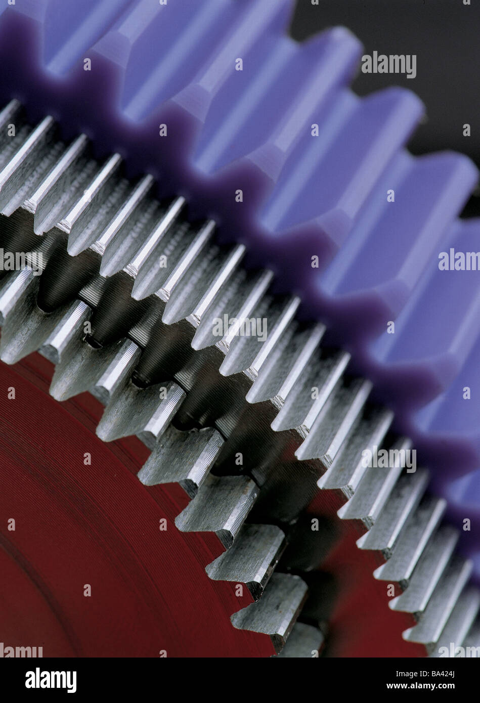 Close-up of the gear wheel Stock Photo - Alamy
