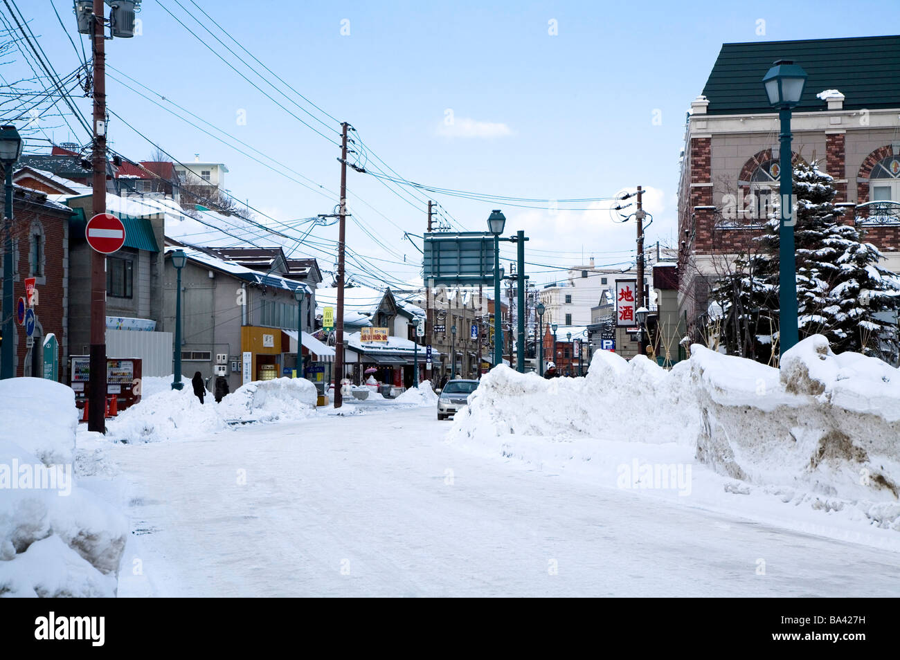Japan Hokkaido Otaru city Stock Photo - Alamy