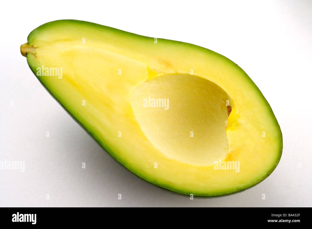 Avocado cross section Stock Photo - Alamy