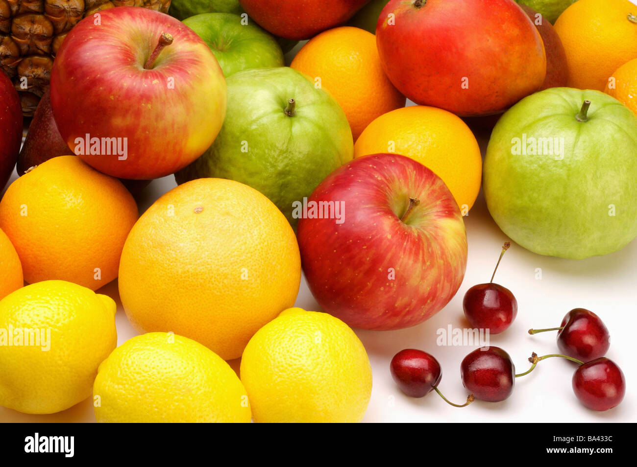 Assorted fresh fruit Stock Photo - Alamy