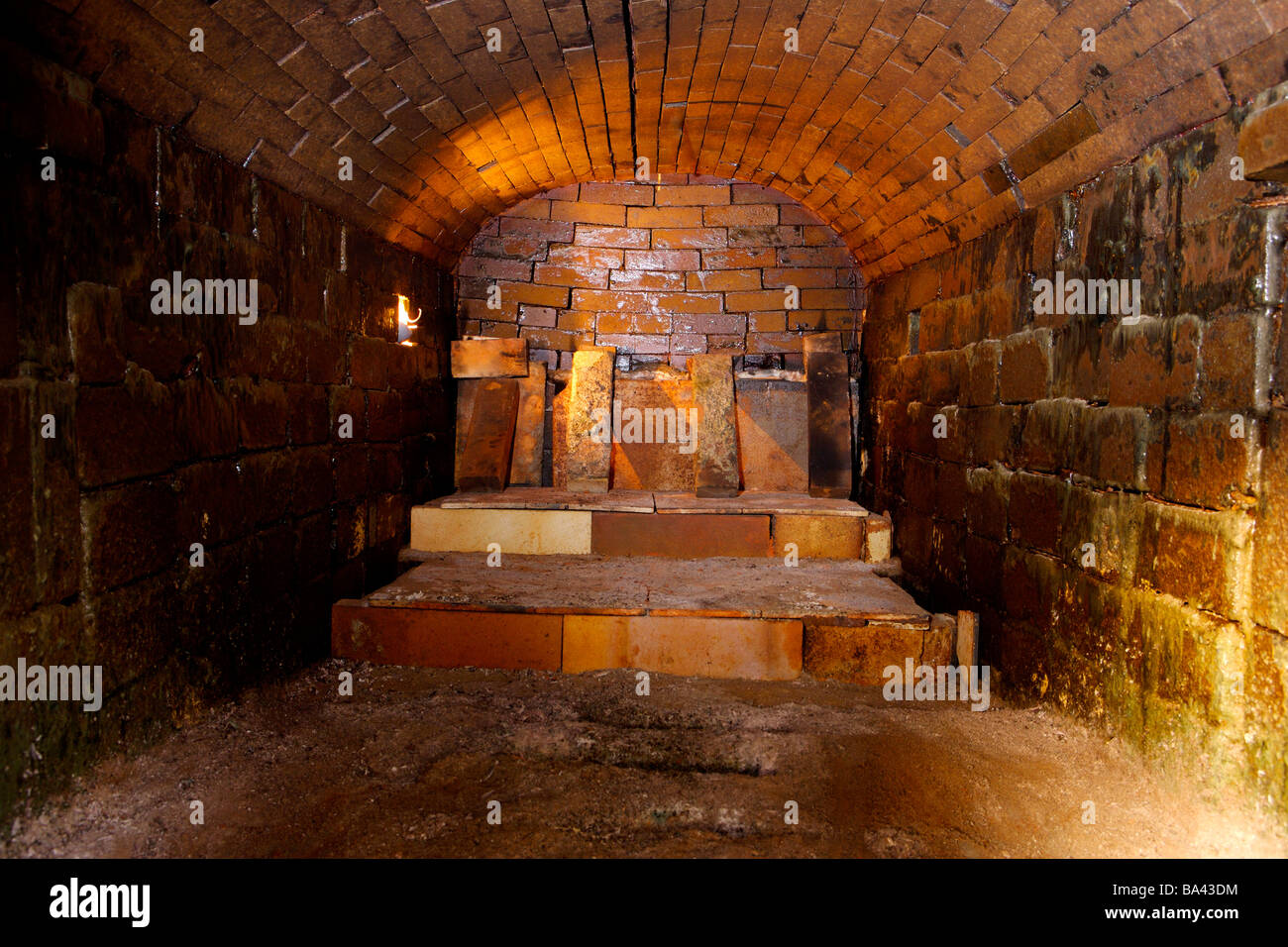 Kiln interior close up Stock Photo - Alamy