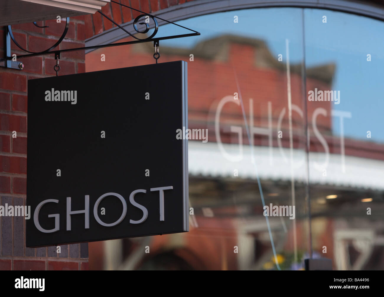 ghost retail shop Stock Photo - Alamy