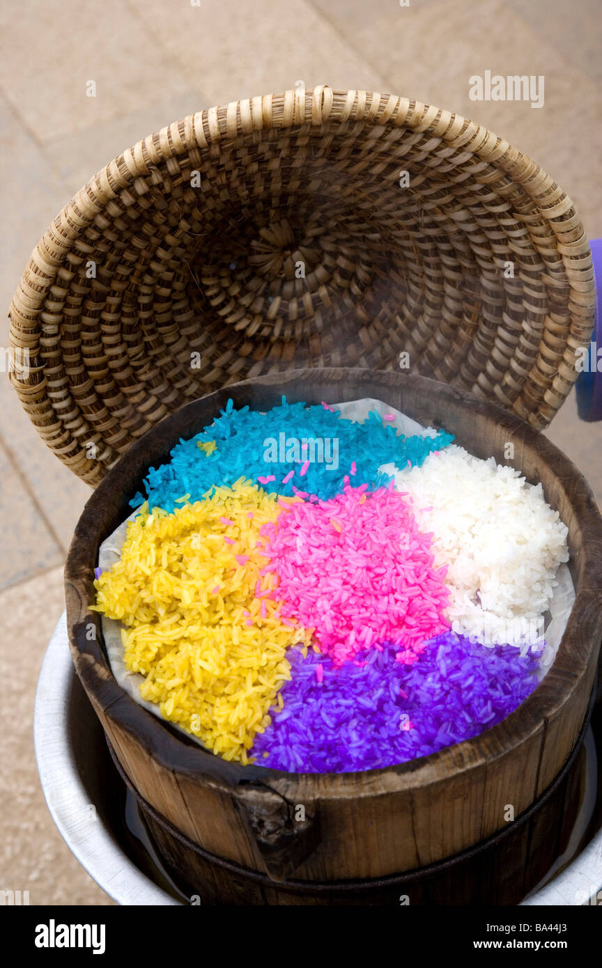 Multi colored rice hi-res stock photography and images - Alamy