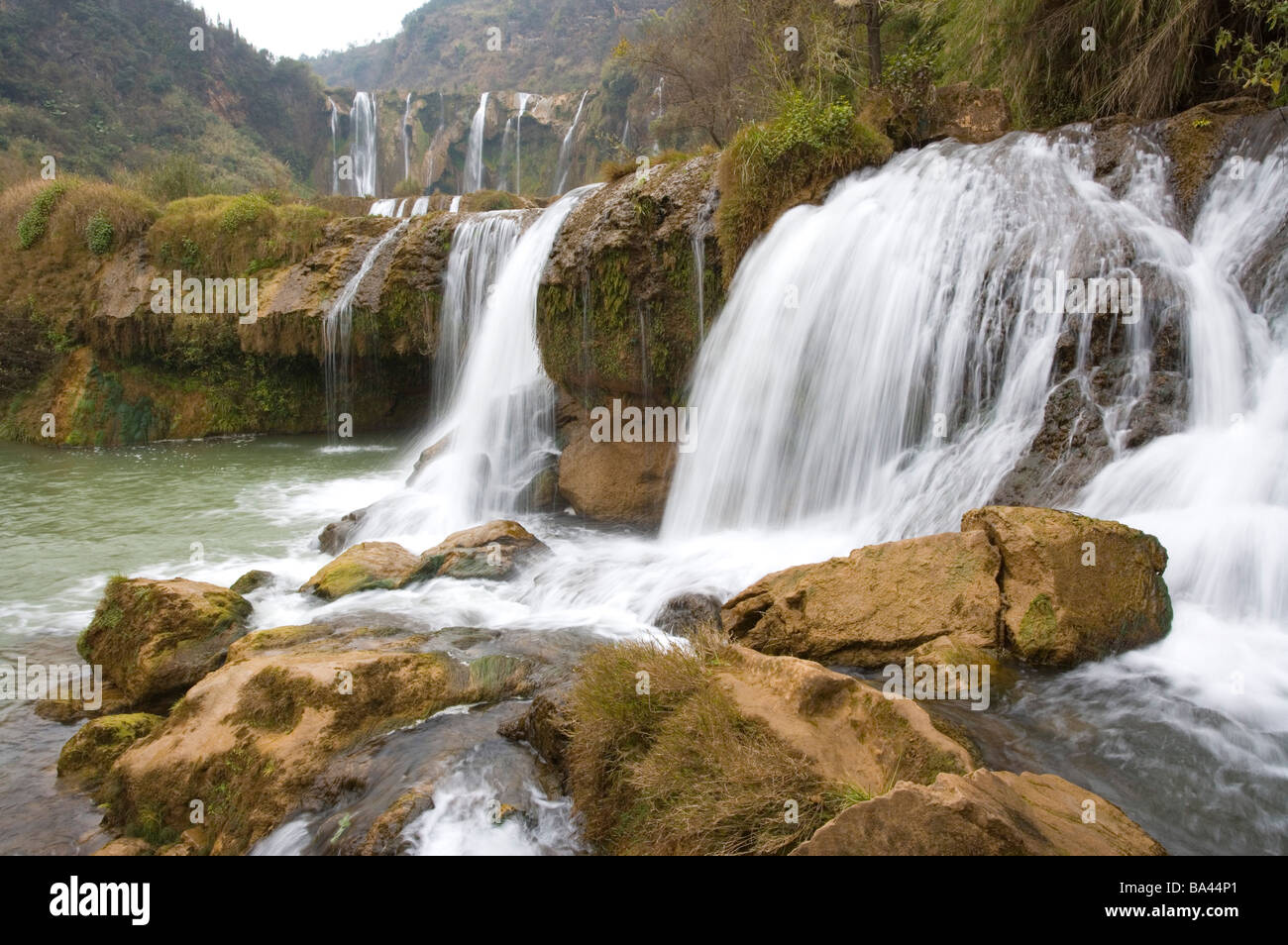 Nine dragon waterfall hi-res stock photography and images - Alamy