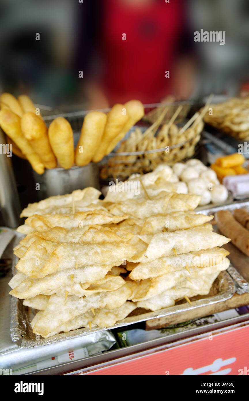 Fired meat stick Stock Photo - Alamy