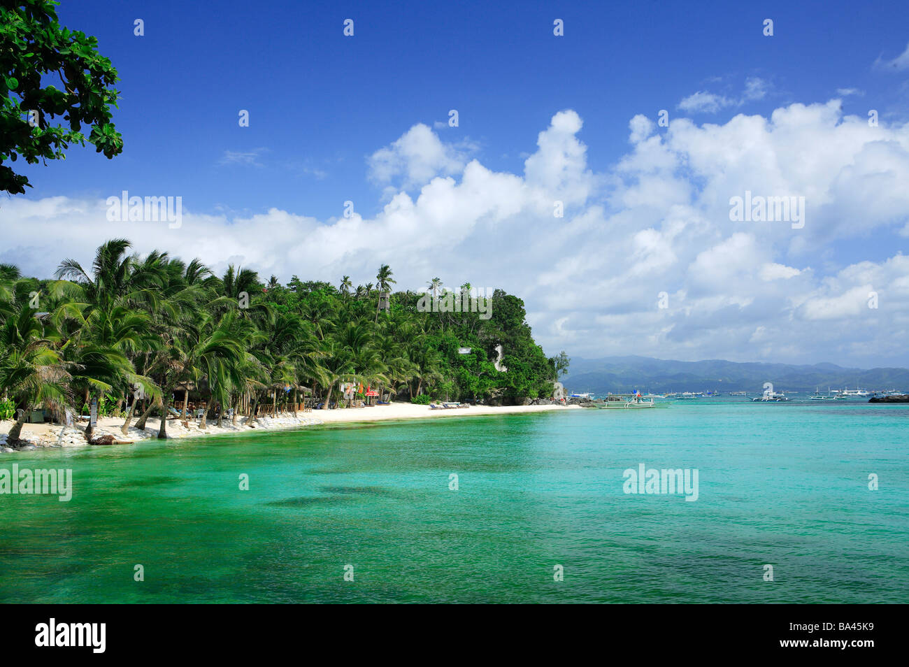 Beautiful scenery in Boracay island Stock Photo - Alamy