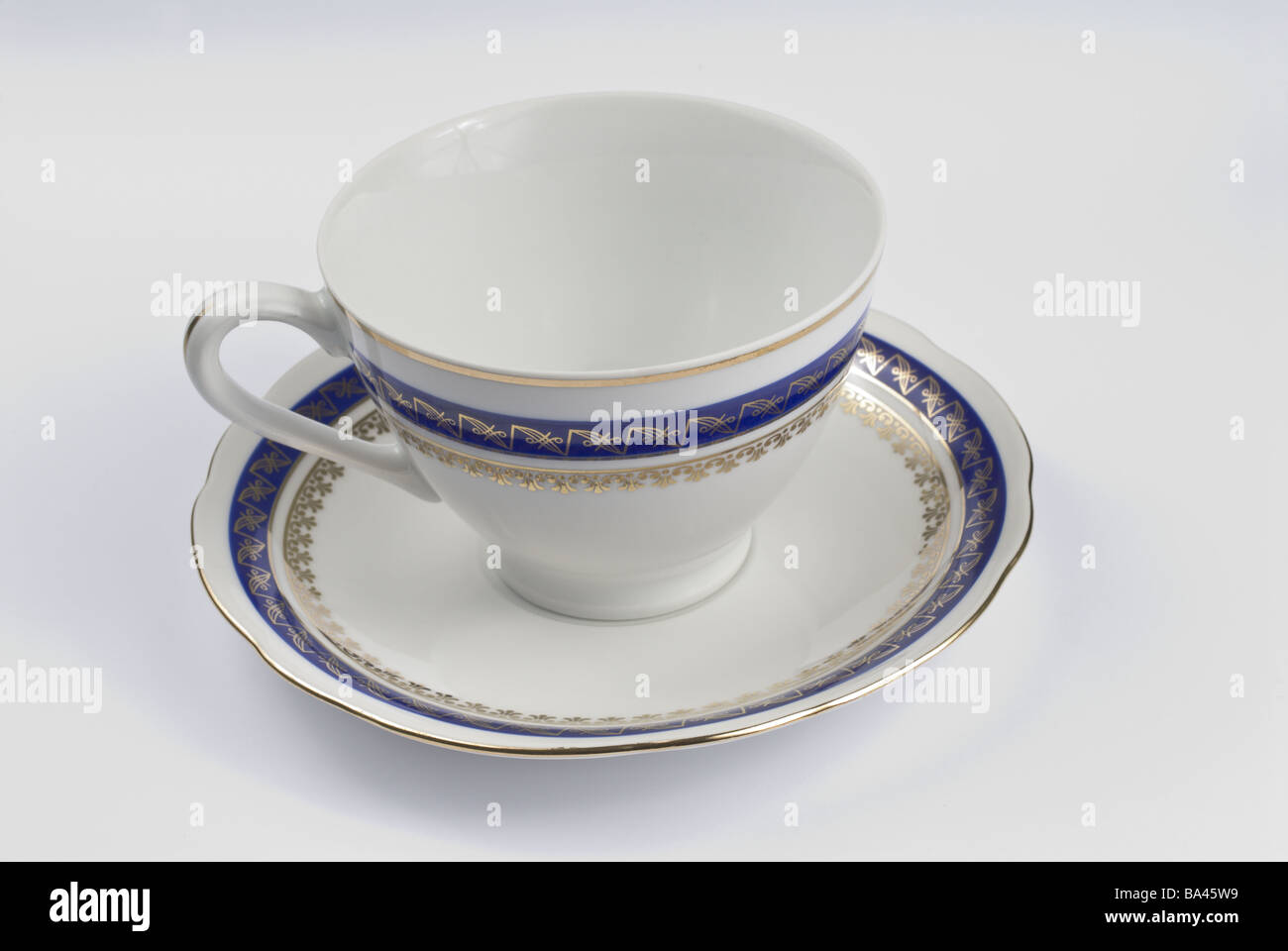 fine China cup with saucer Stock Photo - Alamy