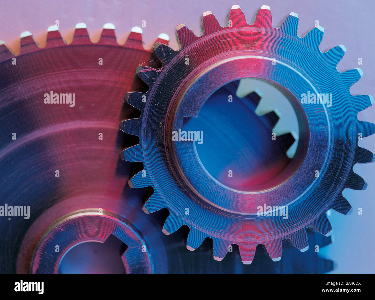 Close-up of the gear wheel Stock Photo - Alamy