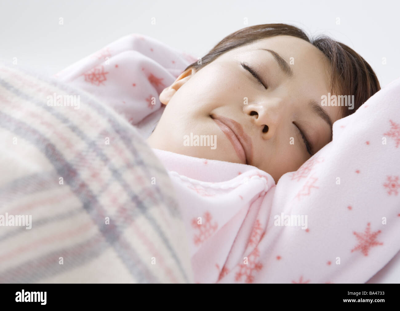 A woman sleeping Stock Photo - Alamy