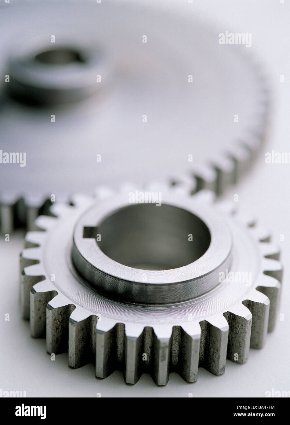 Close-up of the gear wheel Stock Photo - Alamy