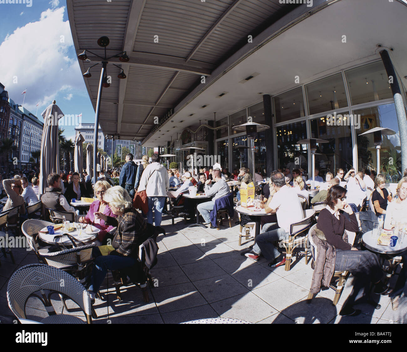 Restaurant alsterpavillon hi-res stock photography and images - Alamy