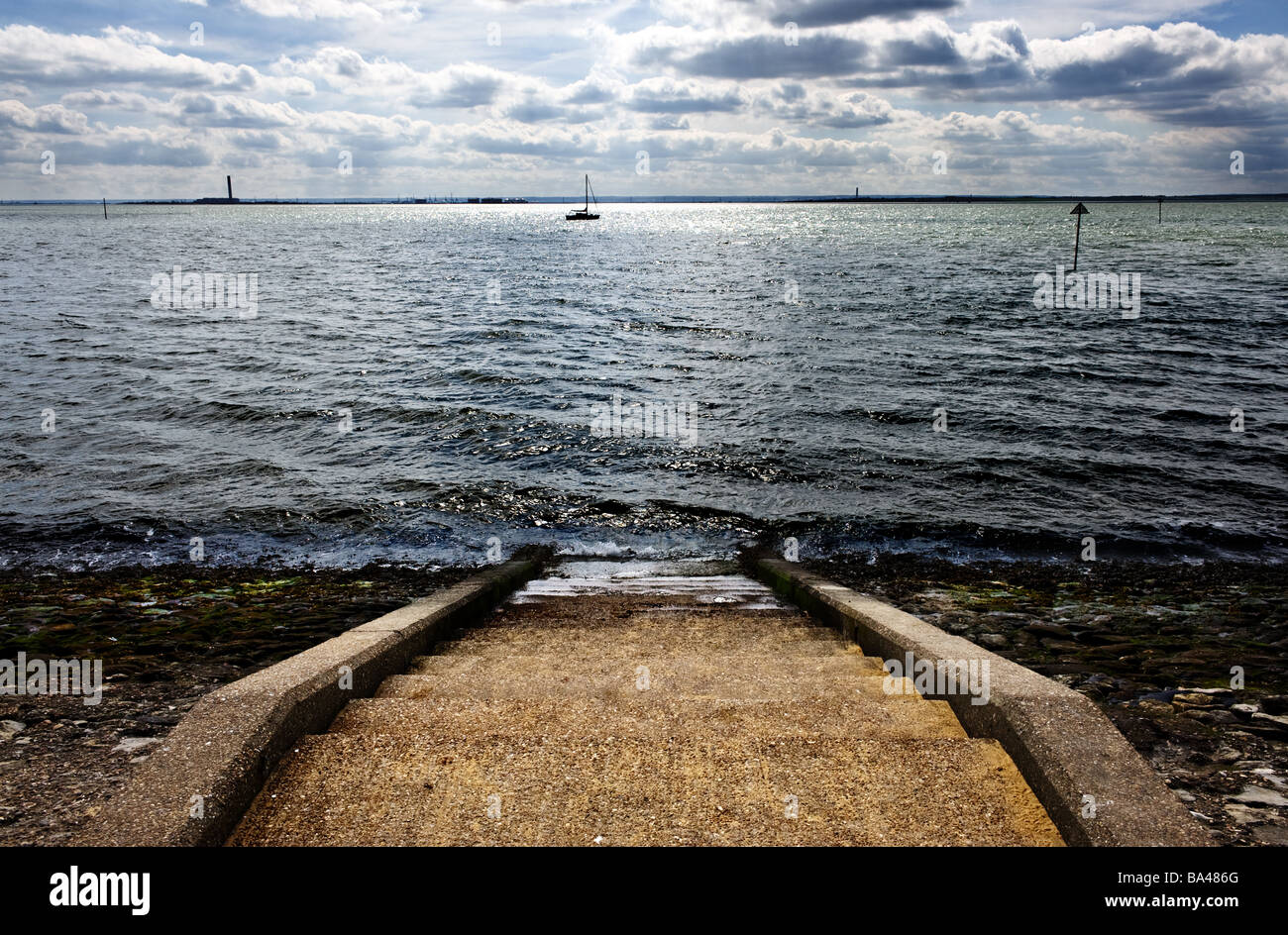 Steps into water hi-res stock photography and images - Alamy
