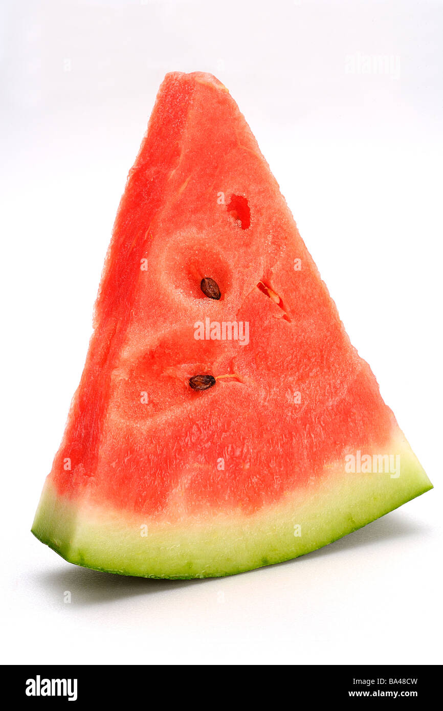 Slice of watermelon close up Stock Photo - Alamy