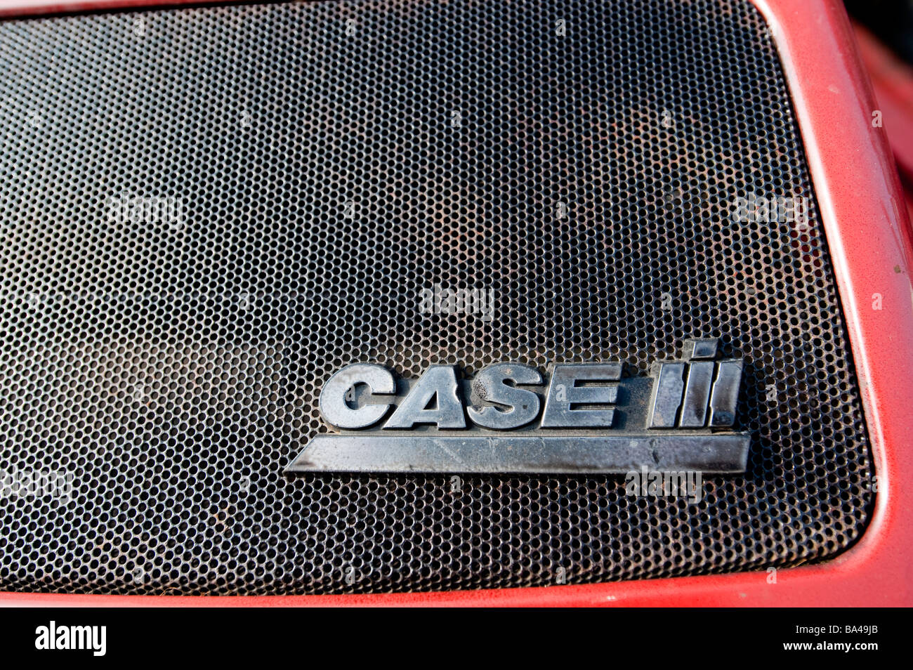 Case International badge on tractor grill Stock Photo - Alamy