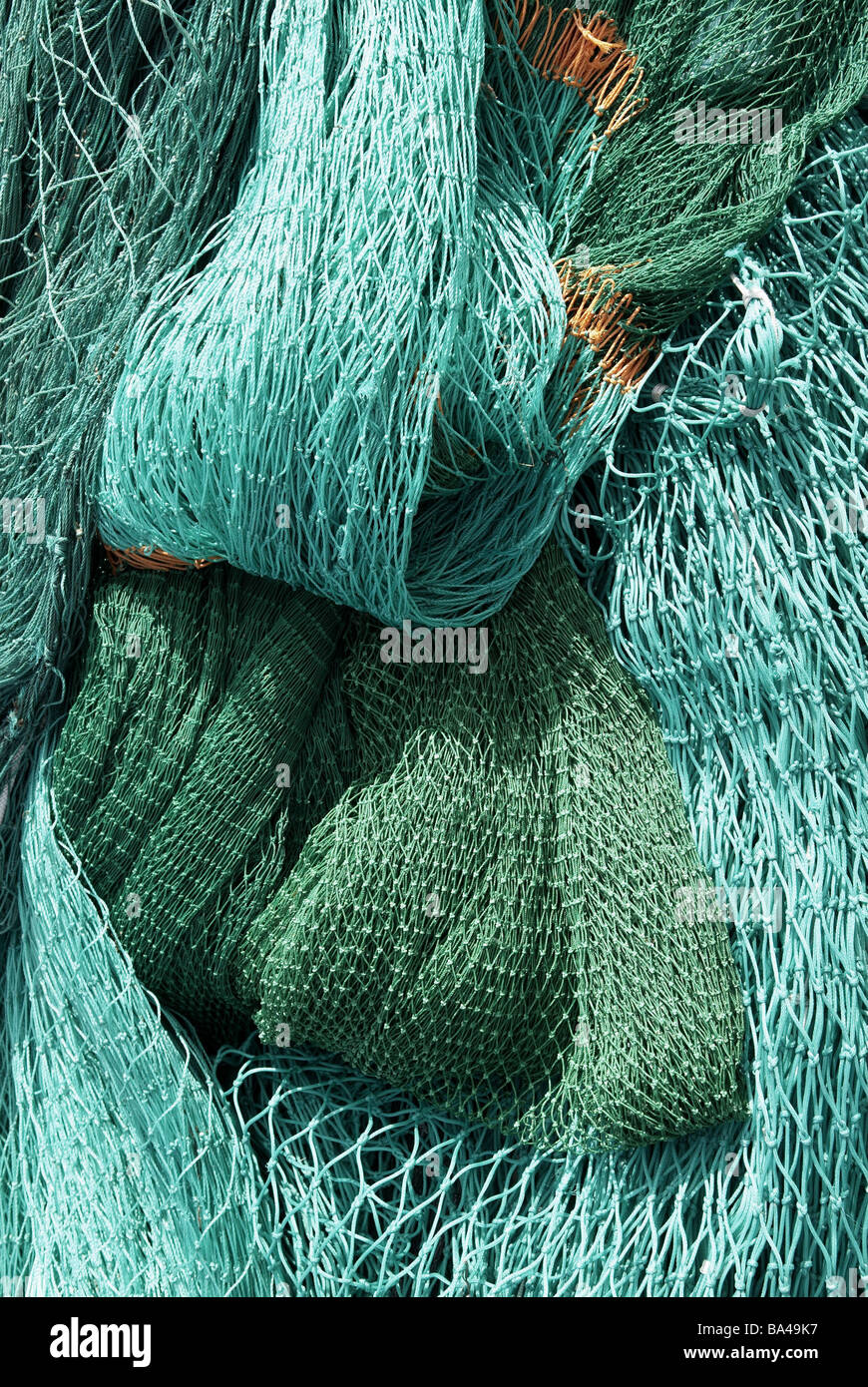 Turquoise nets hi-res stock photography and images - Alamy