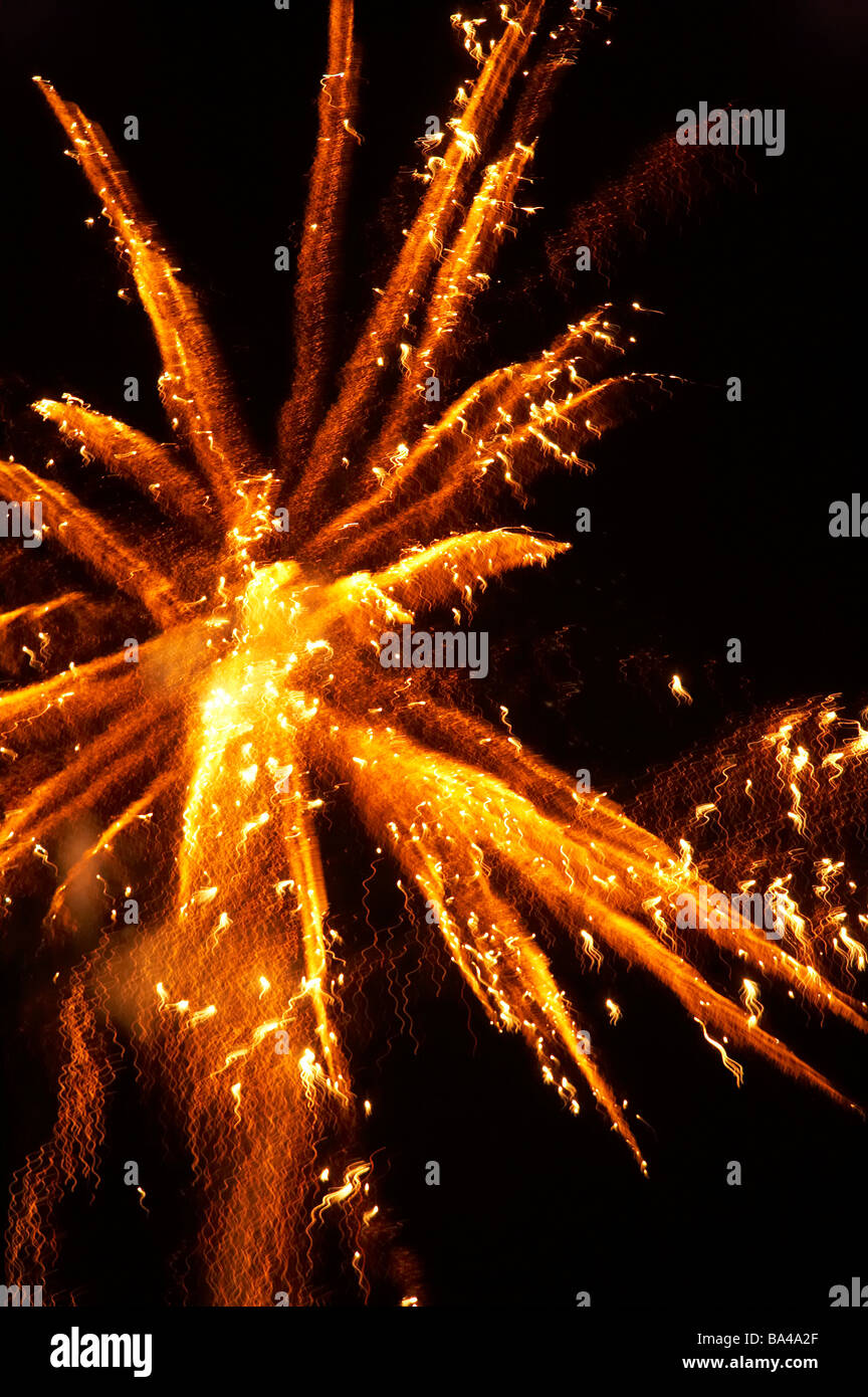 Fireworks Display Mid Winter Carnival The Octagon Dunedin South Island ...