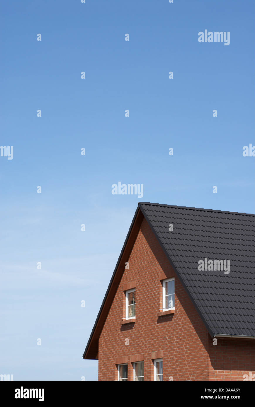 Gables house gable-wall windows roof roof tiles heavens 04/2006 old-age ...