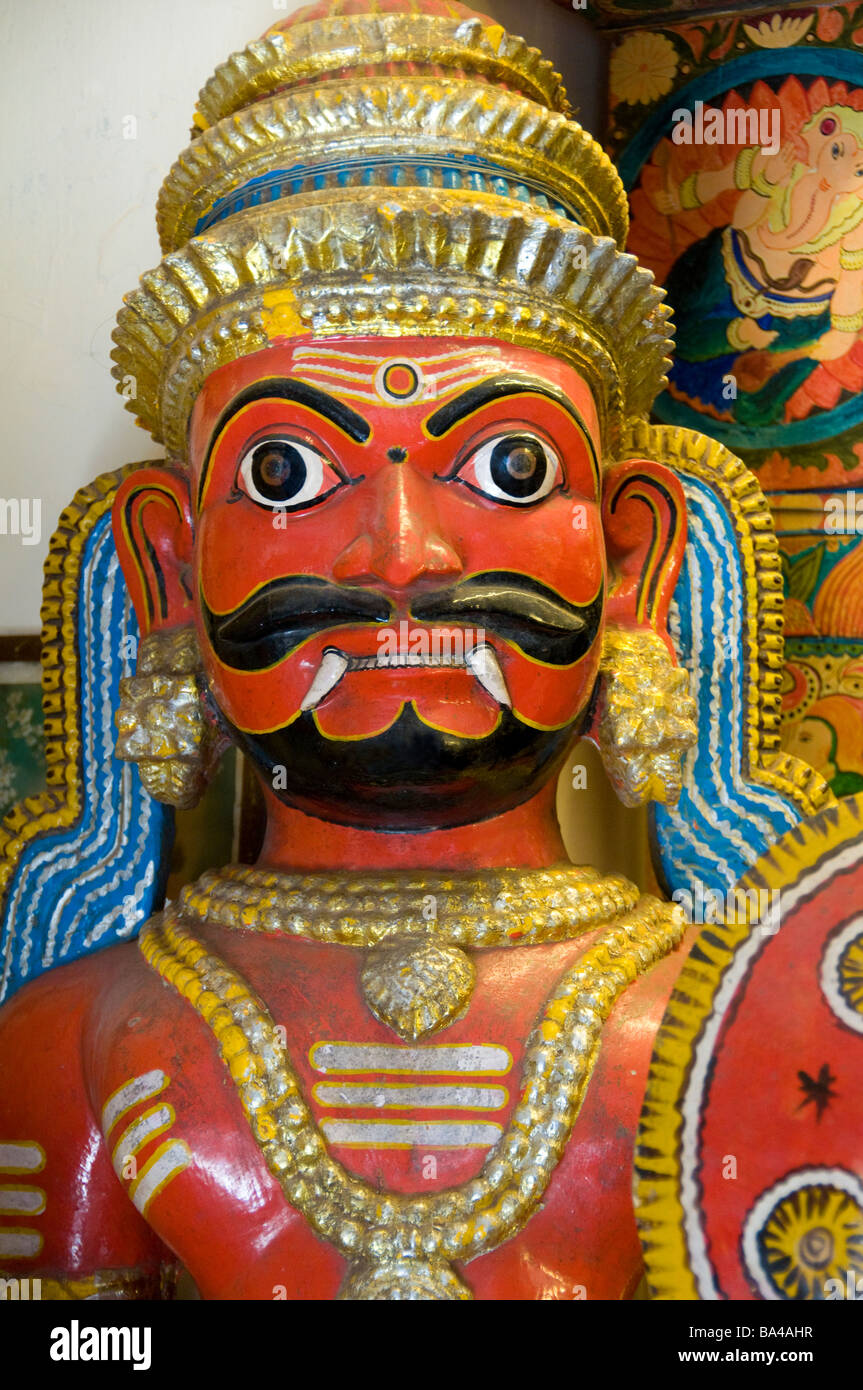 Colourful Indian Wooden Carving Stock Photos & Colourful Indian Wooden ...