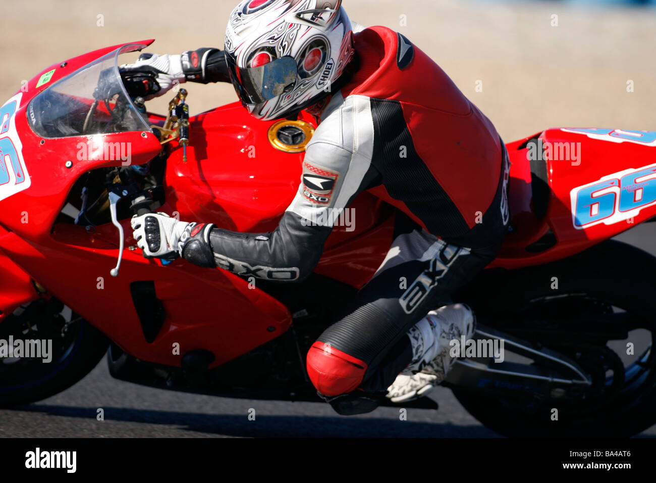 Motorcycle racing, Jerez de la Frontera, Spain Stock Photo - Alamy