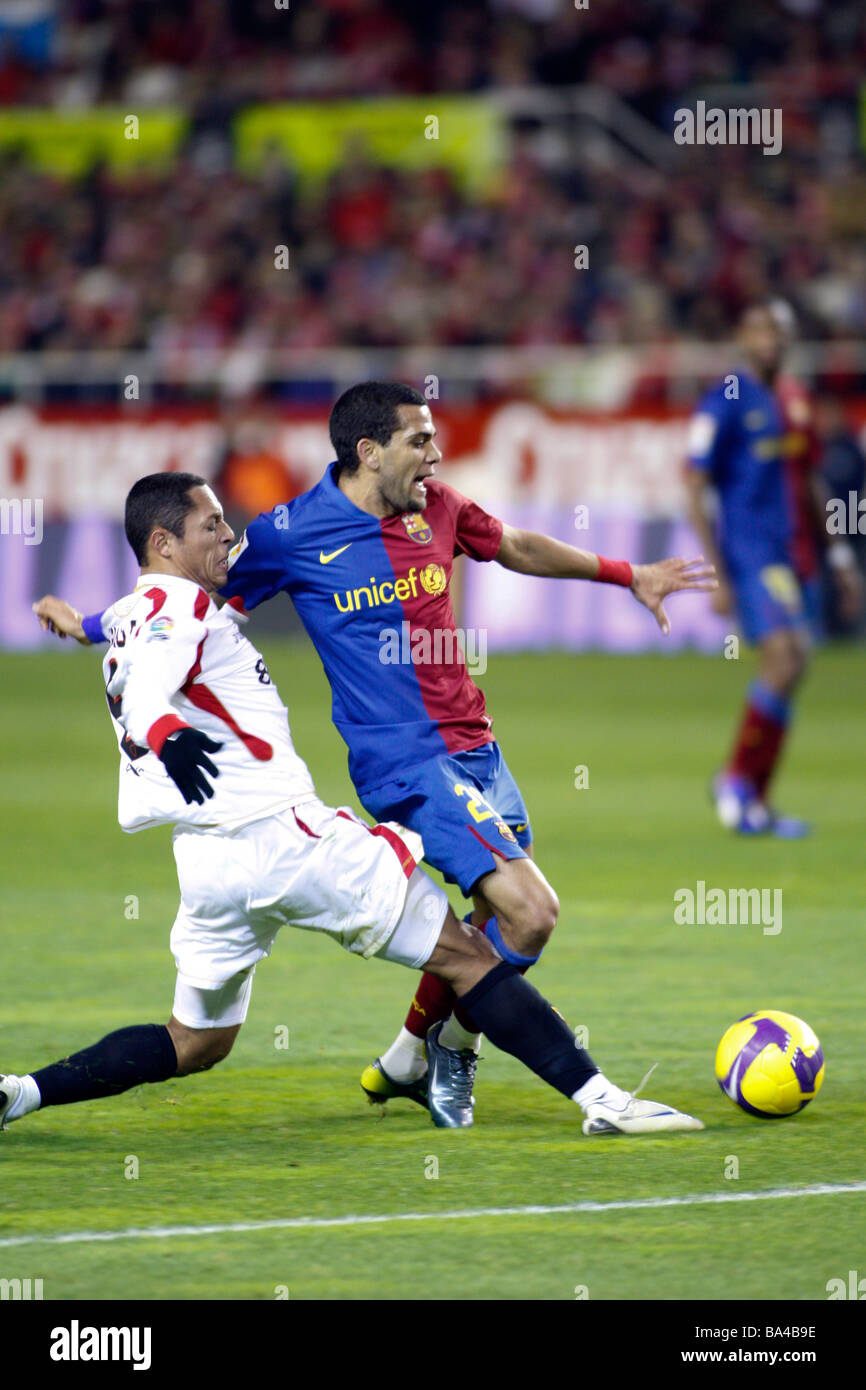 Adriano (left) and Daniel Alves (right Stock Photo - Alamy