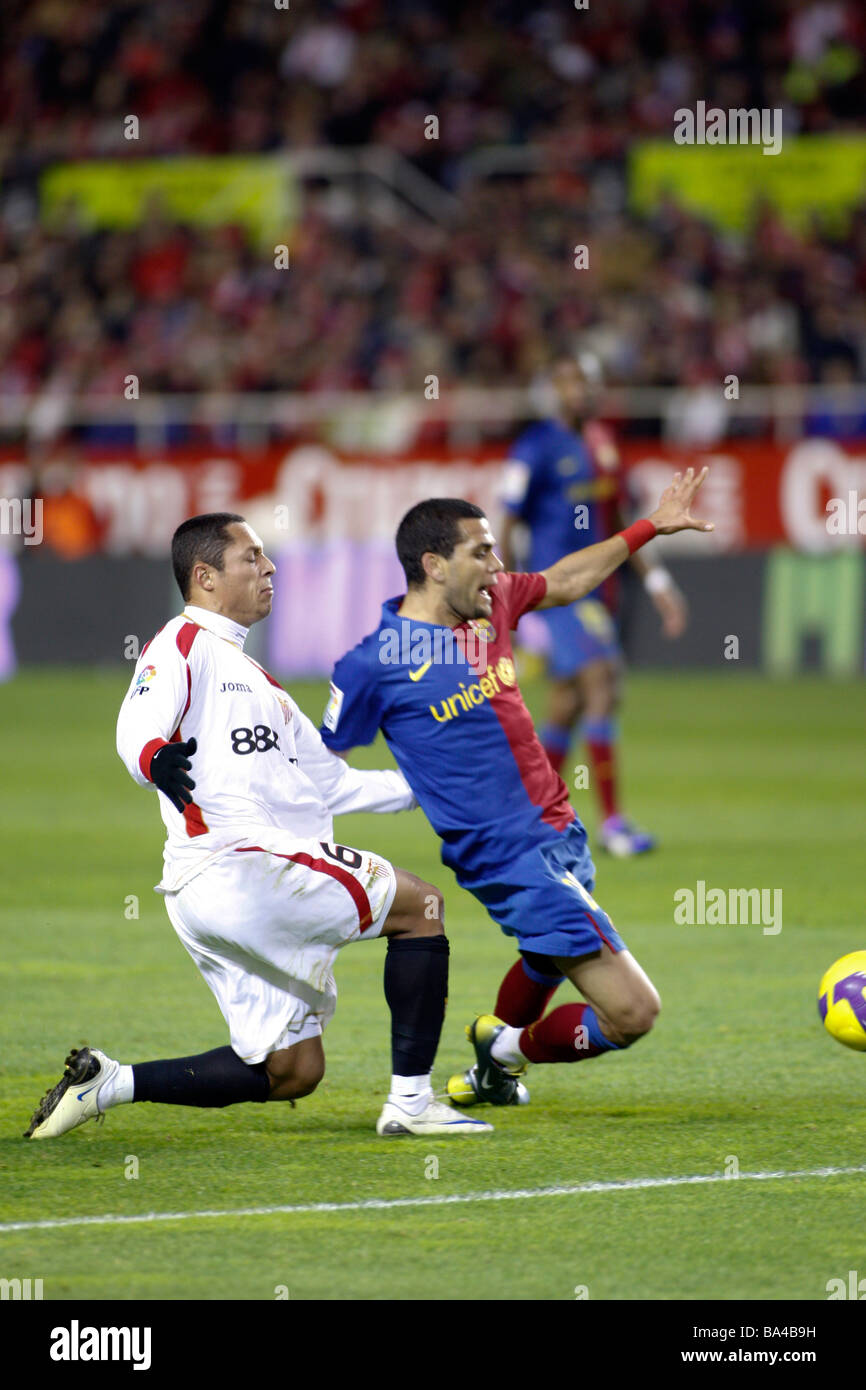 Adriano (left) and Daniel Alves (right Stock Photo - Alamy