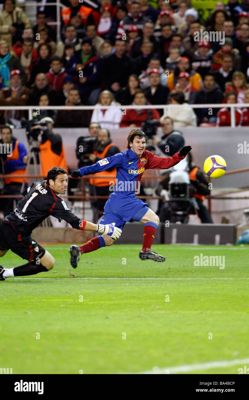 Messi scores a goal Stock Photo - Alamy