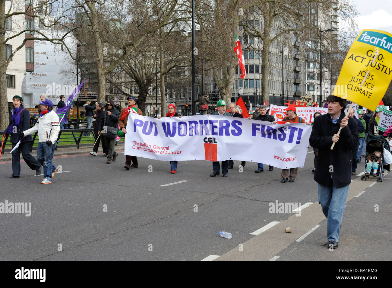 Union of italian workers hi-res stock photography and images - Alamy