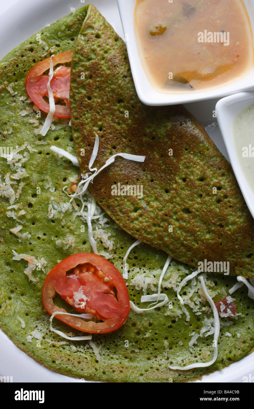 Palak dosa hi-res stock photography and images - Alamy