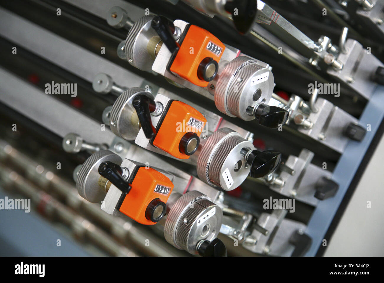 Pressure-machine detail economy industry printing work machine ...