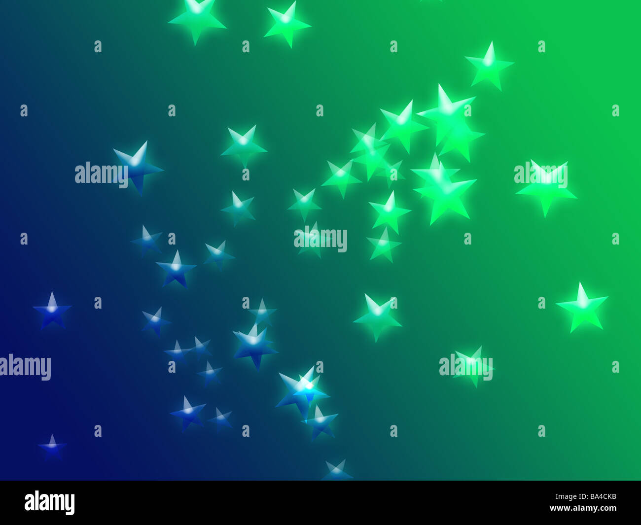 Abstract geometric wallpaper background of floating glowing stars Stock ...