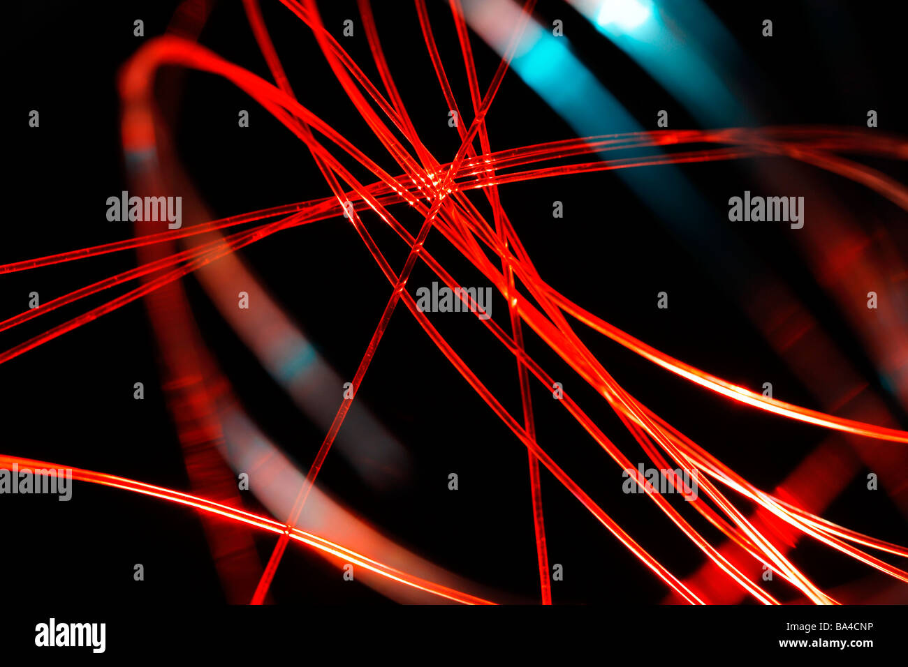Abstract with beams of light Stock Photo - Alamy