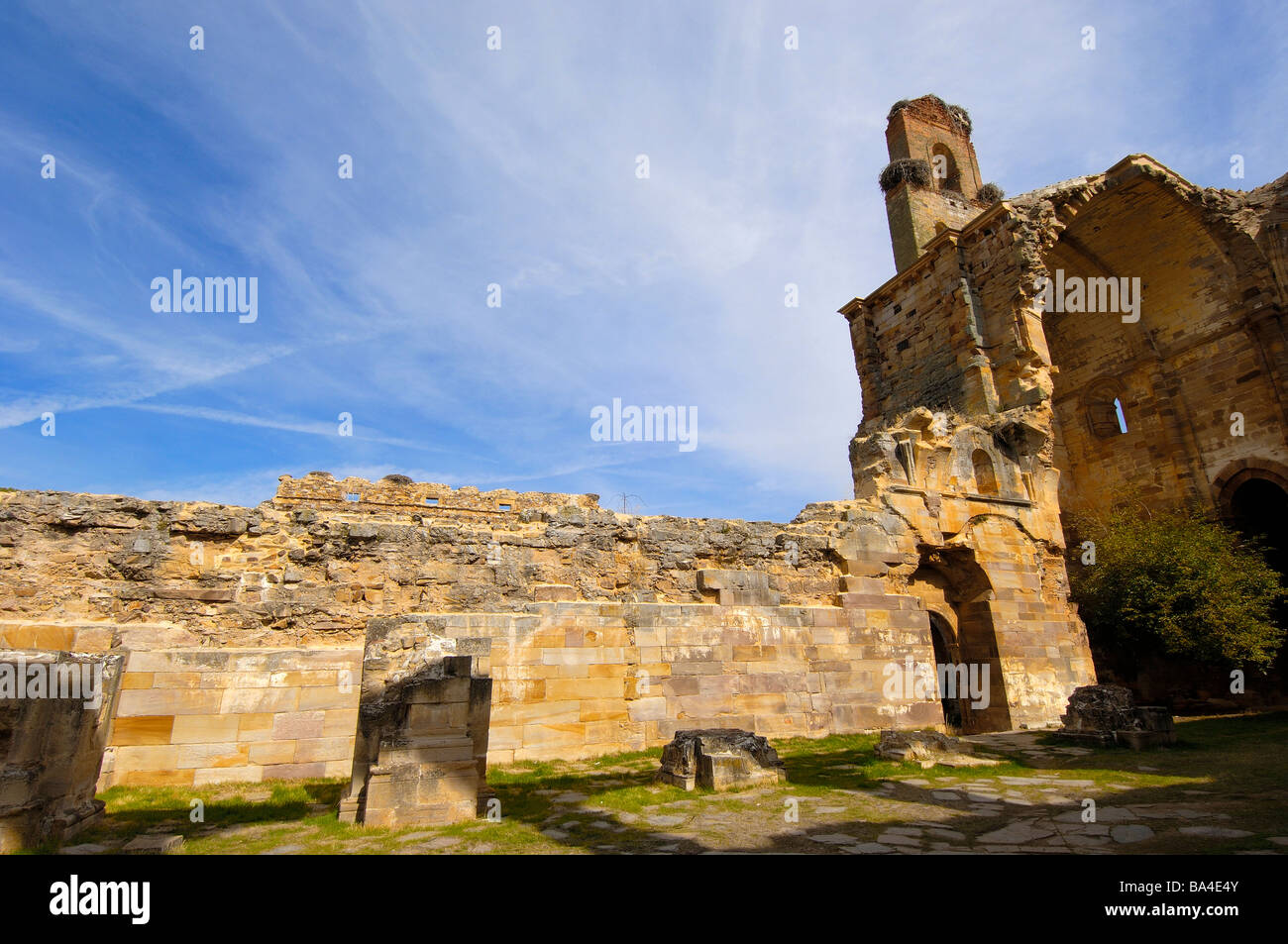 Ruins of Santa Maria de Moreruela Cistercian monastery 12th century ...