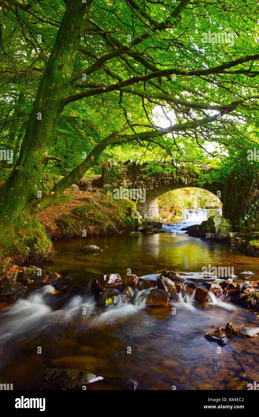 Robbers Bridge Exmoor Stock Photos & Robbers Bridge Exmoor Stock Images ...